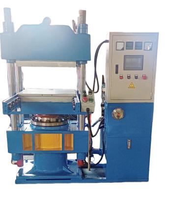 China PLC Automatic Mold Opening Rubber Vulcanizing Machine / Insulating Rubber Pad Making Machine for sale