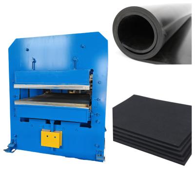 China 800 Ton Clamping Force Rubber Vulcanizing Press For EPDM Rubber Sheet Manufacturing for sale