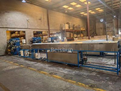 中国 EPDMシーリングストリップ生産ライン、0～400℃温度範囲、900～950HVスクリュー硬度、100kg/hの出力 販売のため