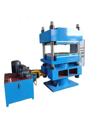 China 100-ton Pressure Rubber Vulcanizing Machine with 800×800 Worktable and 0-999s Vulcanizing Time for sale