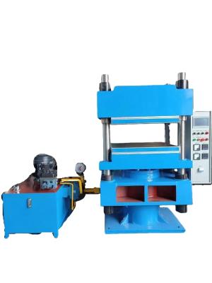 China 100-ton Pressure Rubber Vulcanizing Machine with 800×800 Worktable and 0-999s Vulcanizing Time for sale