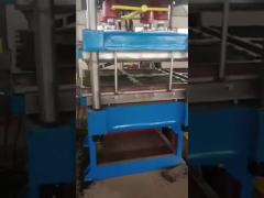 Elektrische verwarming Rubber Floor Tile Press Machine / Rubber Granules Floor Tile Making Machine
