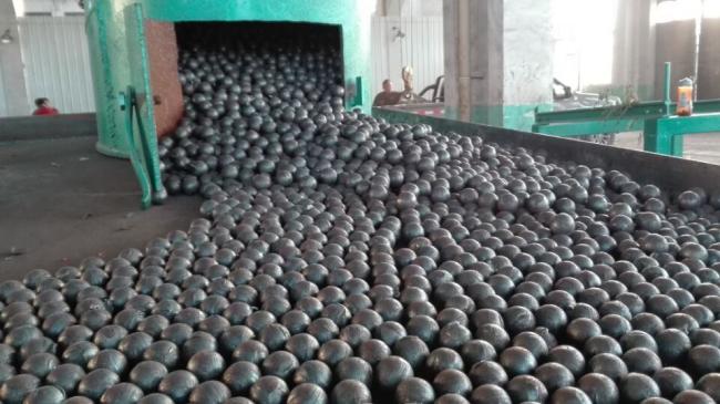 Forged steel ball  Hardness>58HRC mining grinding ball mill grinding media for mine