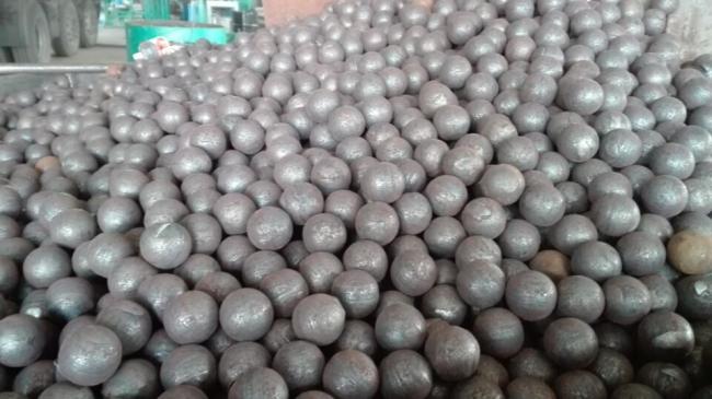 Forged steel ball  Hardness>58HRC mining grinding ball mill grinding media for mine