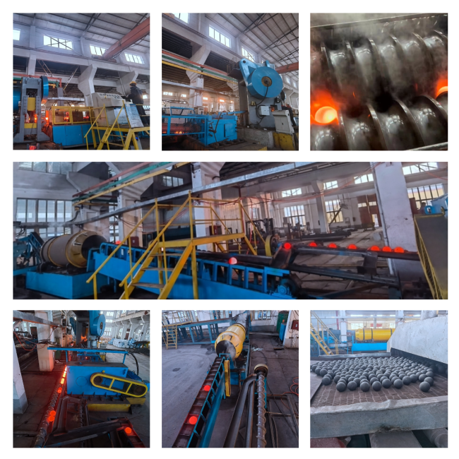 80mm forged grinding media steel ball for mine