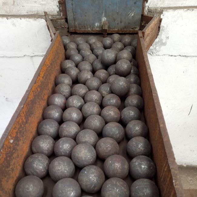80mm forged grinding media steel ball for mine