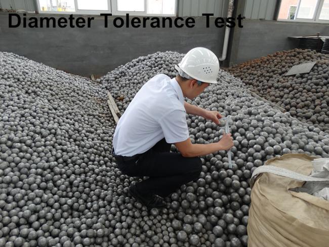 100mm cast and forged grinding ball for ball mill