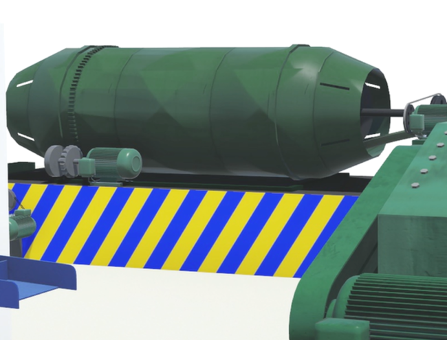 60mm skew rolling steel ball rolling machine