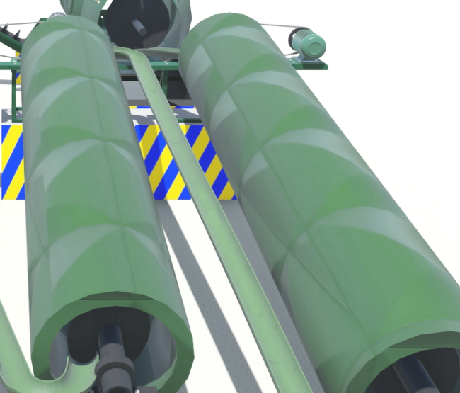 60mm skew rolling steel ball rolling machine