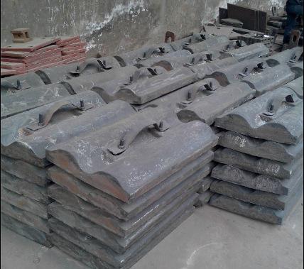 Casting alloy steel mill liners for cement ball mill