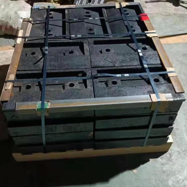 Casting alloy steel mill liners for cement ball mill