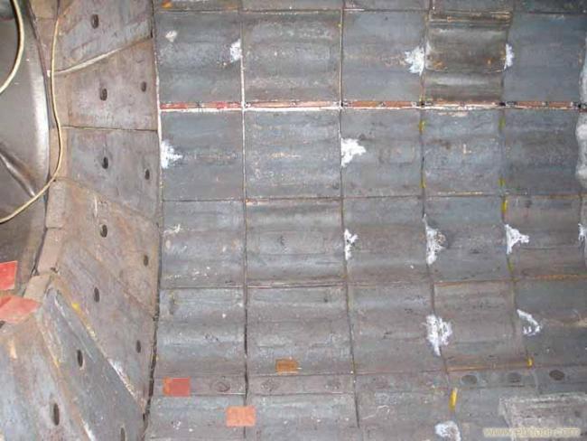 High manganese ball mill parts ball mill liners