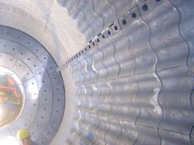 Casting alloy steel mill liners for cement ball mill