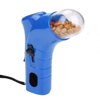 China Interactive Pet Treat Launcher Dog Cat Catapult Toy Food Training Toys for sale