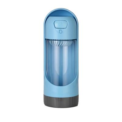 China Outdoor Travel Pet Water Bottle Dispenser Activated Carbon Filter Pet Drinking Bottle for sale