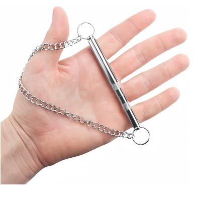 China Ultrasonic Dog Whistle Copper Dog Training Tool Adjustable Frequency Dog Whistle for sale