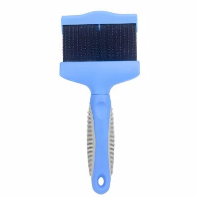 China Double Sided Pet Hair Trimmer Comb Brush Grooming Shedding Cleaning Comb for sale