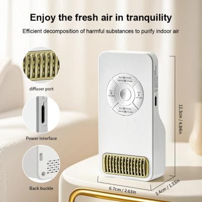 China Intelligent Negative Ion Pet Air Cleaner Automatic Odor Sterilization Air Purifier for sale