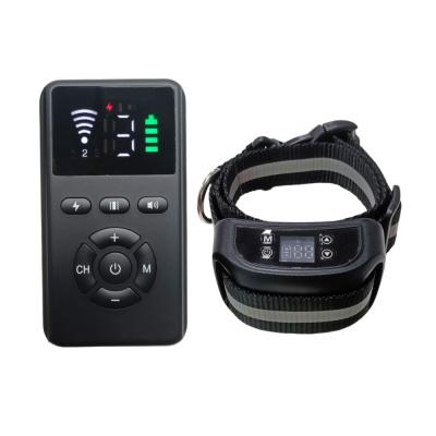 China Rechargeable Electronic Pet Fence Waterproof GPS Wireless Dog Fence Radius 1000m for sale