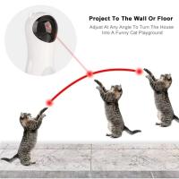 China Automatic Smart Cat Laser Toy Interactive Training Entertaining Multi Angle Adjustable for sale