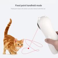 China Automatic Smart Cat Laser Toy Interactive Training Entertaining Multi Angle Adjustable for sale