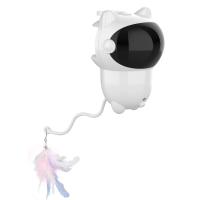 Quality Automatic Plastic Smart Pet Toy LED Laser Interactive Teasing Toy For Dogs Cats for sale