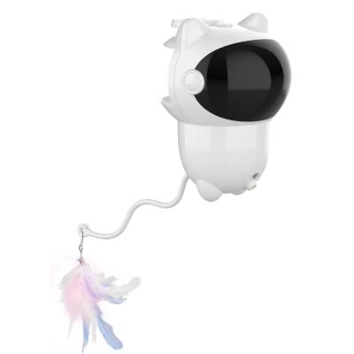 China Automatic Plastic Smart Pet Toy LED Laser Interactive Teasing Toy For Dogs Cats for sale