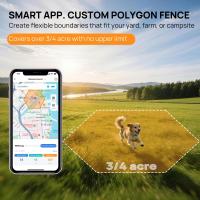 China Wireless GPS Dog Training Collar 2 in 1 Electronic Pet Fence 1000m Range for sale
