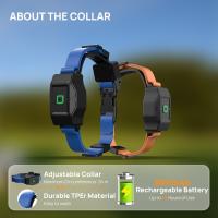 China Wireless GPS Dog Training Collar 2 in 1 Electronic Pet Fence 1000m Range for sale