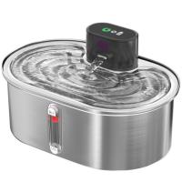 Quality Intelligent Cordless Cat Water Fountain Stainless Steel Automatic Dog Water for sale