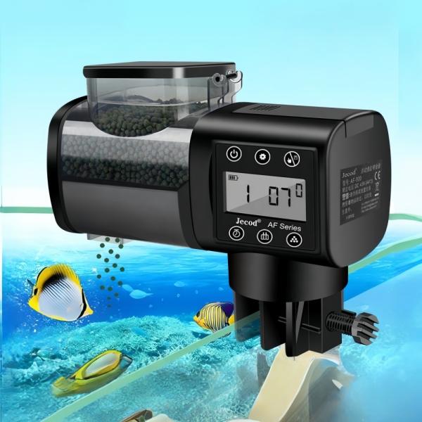 Quality Large Capacity Smart Automatic Fish Feeder For Aquarium Timer Dispenser Moisture for sale