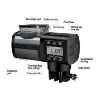 China Large Capacity Smart Automatic Fish Feeder 50g Timer Dispenser Moisture Proof 105℃ for sale