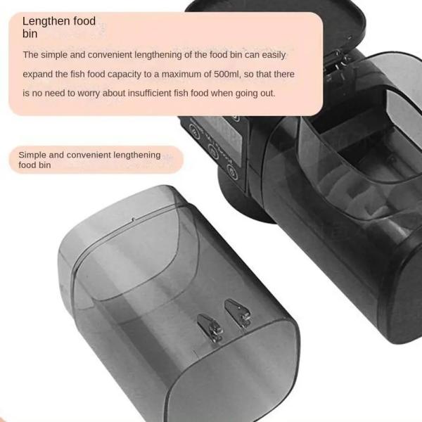 Quality Large Capacity Smart Automatic Fish Feeder For Aquarium Timer Dispenser Moisture for sale