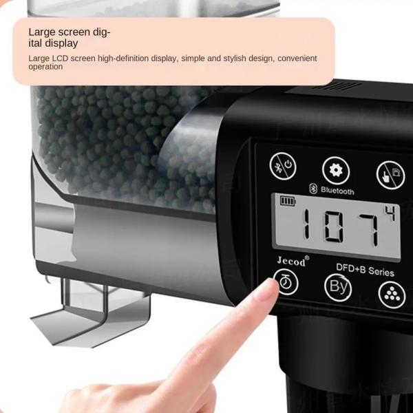 Quality Large Capacity Smart Automatic Fish Feeder For Aquarium Timer Dispenser Moisture for sale