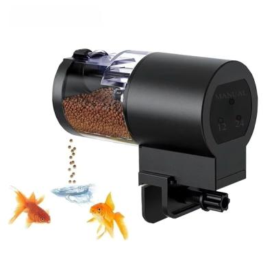 China Intelligent Timed Fish Tank Auto Feeder Ornamental Fish Turtle Aquarium Food Dispenser for sale