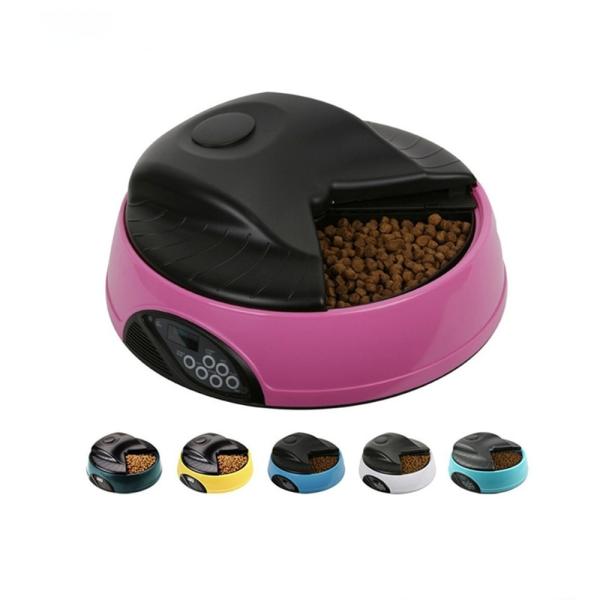 Quality Pet Cat Puppy Automatic Animal Feeder With 4 Trays Programmable Timer for sale