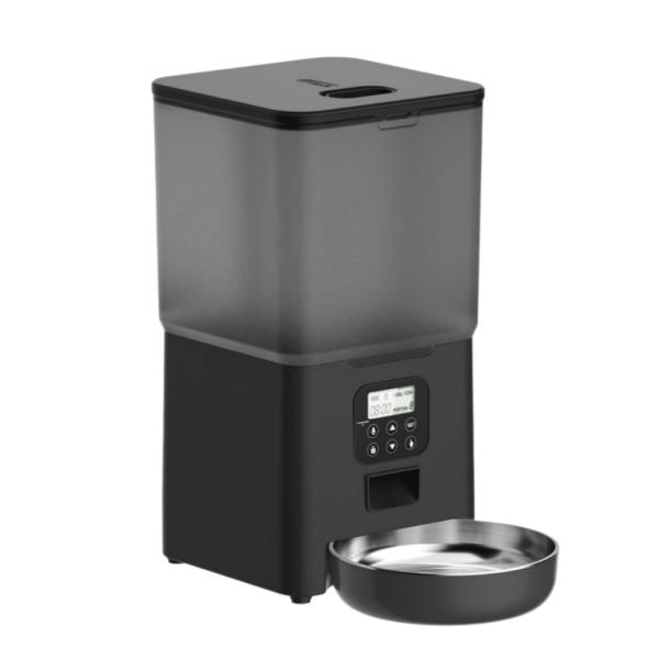 Quality Smart Pet Food Dispenser 6L Automatic Dog And Cat Feeder With WIFI Timing Function for sale