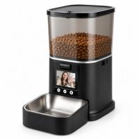 Quality Bidirectional Video Smart Pet Feeder 5L Camera WiFi App Control Automatic Pet for sale