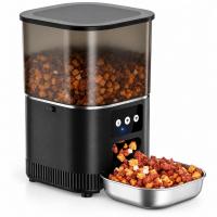 Quality 4L Smart Automatic Cat Feeder Tuya WiFi App Timed Portion Control Voice for sale