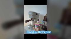 Automatic Cat Teaser Toy Hands Free Playtime