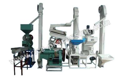 China 15T/D Double Iron Roller Rice Milling Equipment for sale for sale