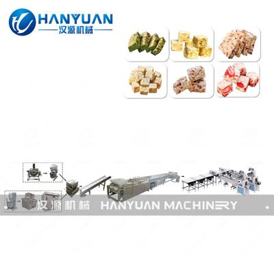 China Fruit Snowflake Crisp Candy Processing Line for sale