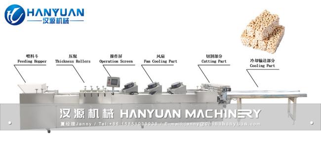 Puffed Rice Bar Machine