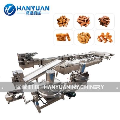 Cina Linea di produzione barrette croccanti ai toffee e noci in vendita