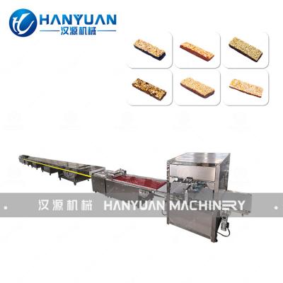 China Double Layer Cereal Protein Bar Ultrasonic Cutting Production Line for sale