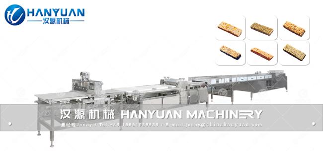 Cereal Bar Ultrasonic Cutting Making Machine