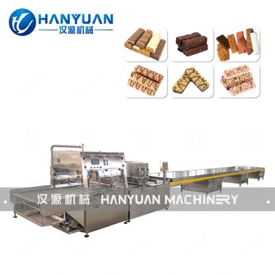 China Protein Bar Chocolate Coating Machine for sale
