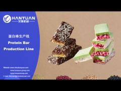 Double-Layer Protein Bar Making Machine for Industrial Production with Multi-Layer Design and 20×6 Meters Layout