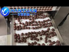 Automated Oat Choco Ball Making Machine with 10-20kW Power and Food Grade Stainless Steel Construction