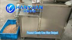 Peanut Candy Chikki Bar Equipment Peanut Candy Production Line